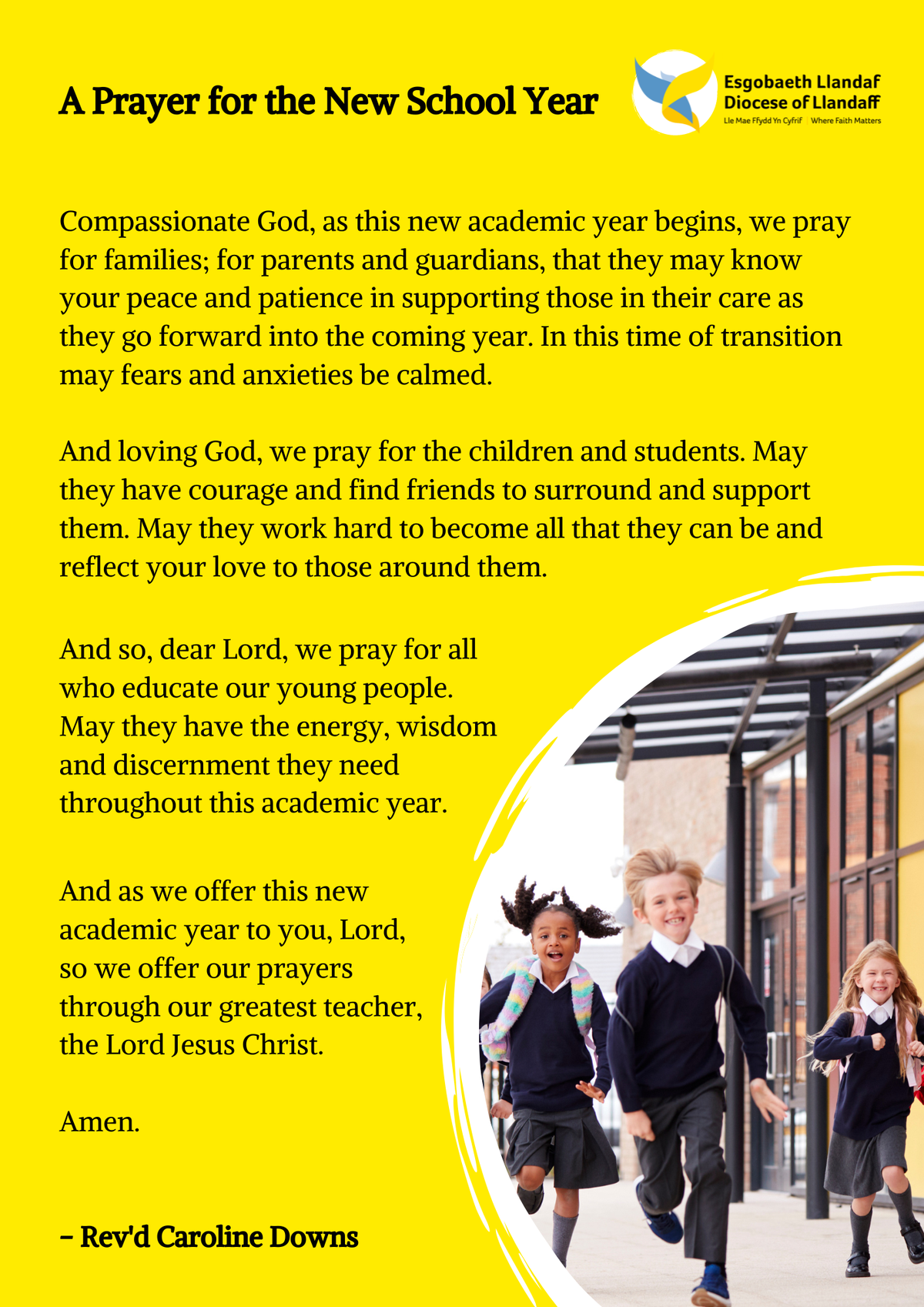 Schools and Education - LLandaff Diocese