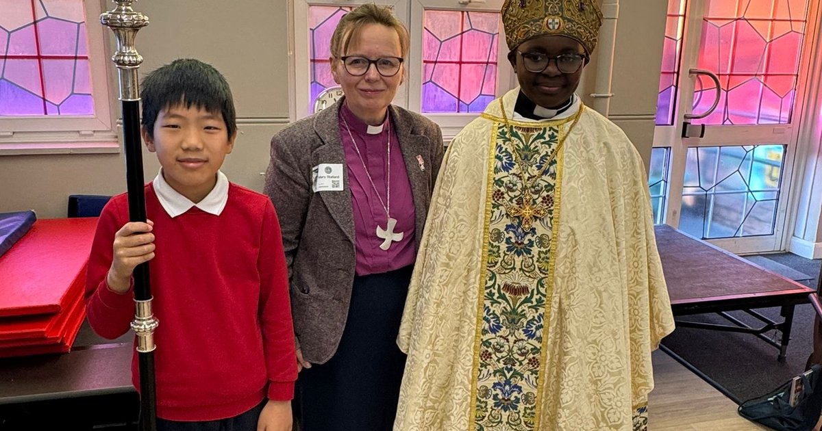 Ysgol Gynradd Eglwys yng Nghymru Santes Monica yn Dathlu Bendith Safle ...